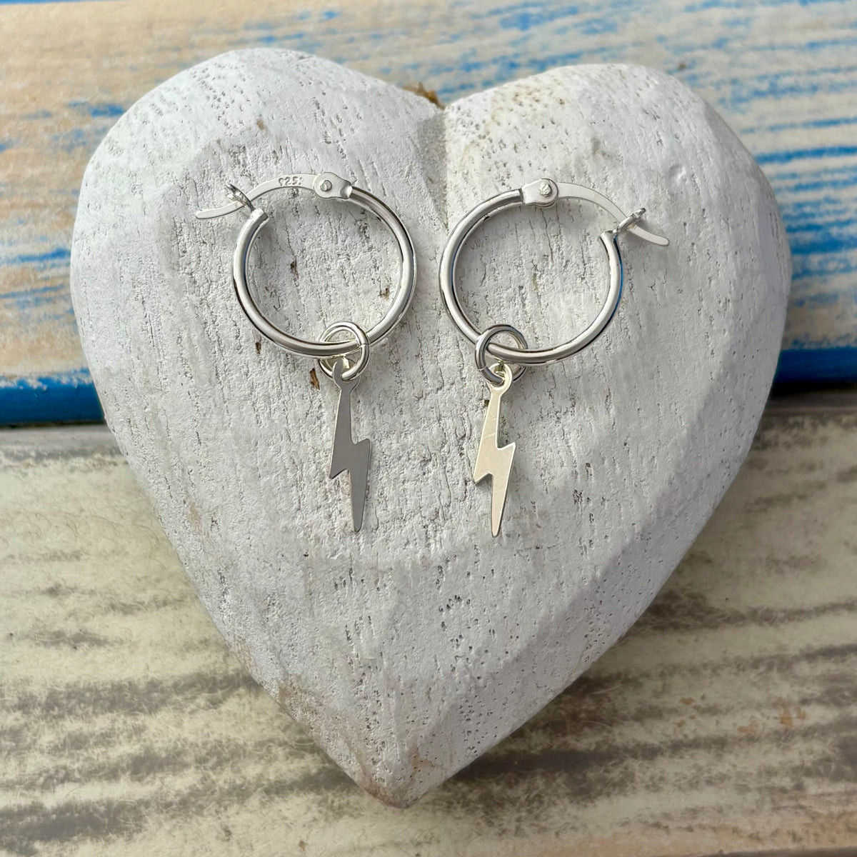 SugarSkull Stud Earrings designed by Scruffy Dog Silver